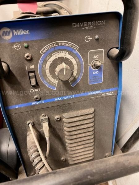 Miller Diversion 165 TIG Welder AllSurplus