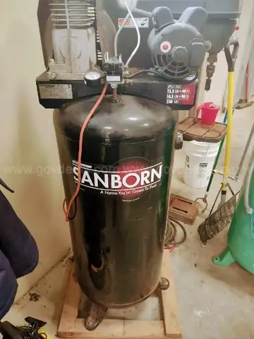 Sanborn 60 gal. Air Compressor | GovDeals