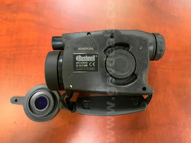 Bushnell 26-0300 / 2.5 x 42 Night Vision Monocular | GovDeals