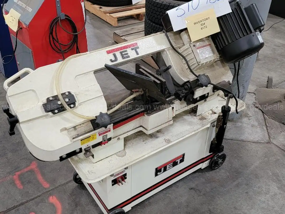 Jet Verticle/Horizontal Bandsaw HVBS-7MW | AllSurplus