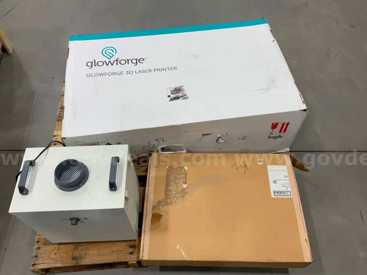 GloForge 3D Laser Printer | GovDeals