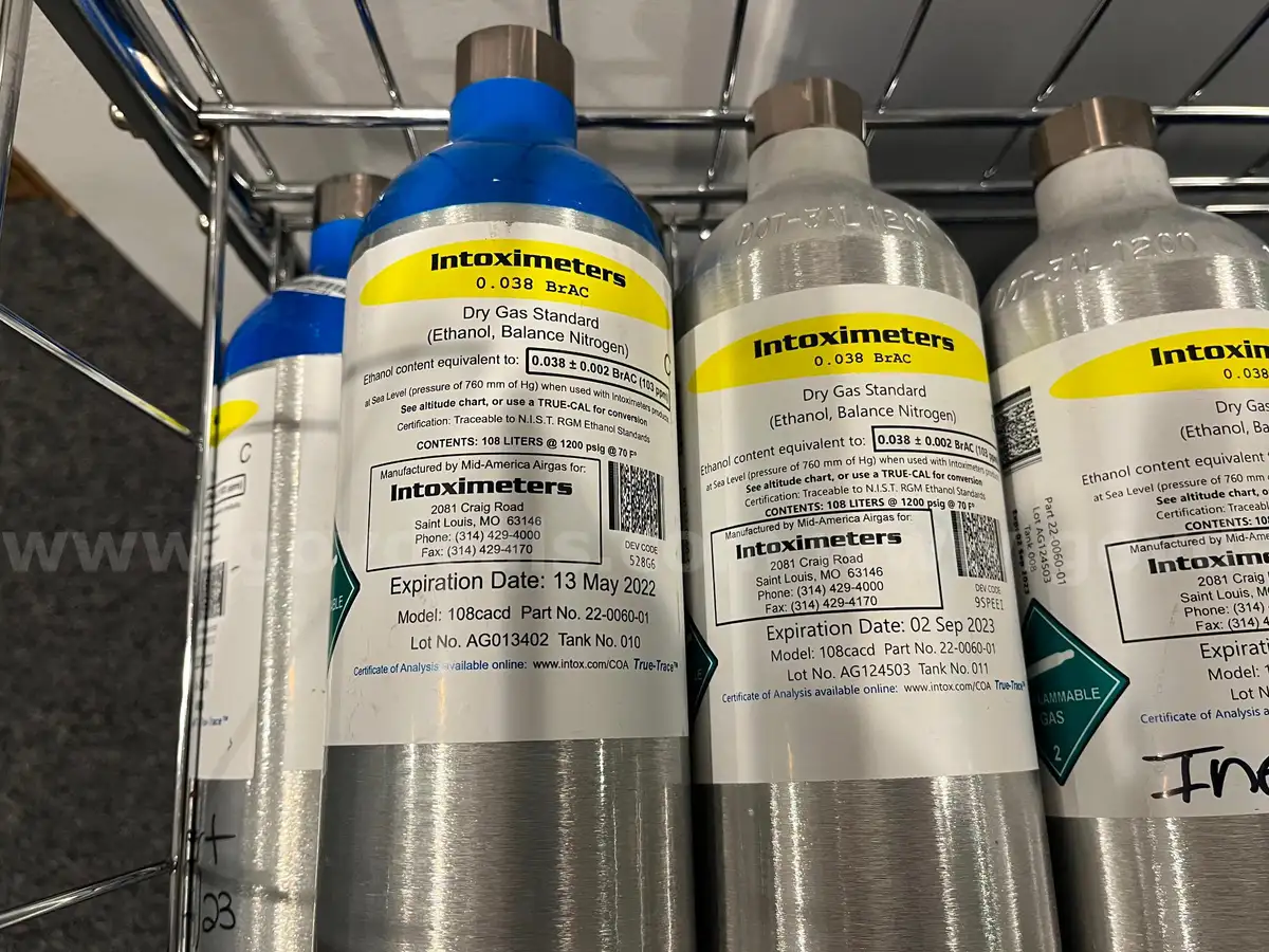 Intoximeters Dry Gas Tanks | AllSurplus