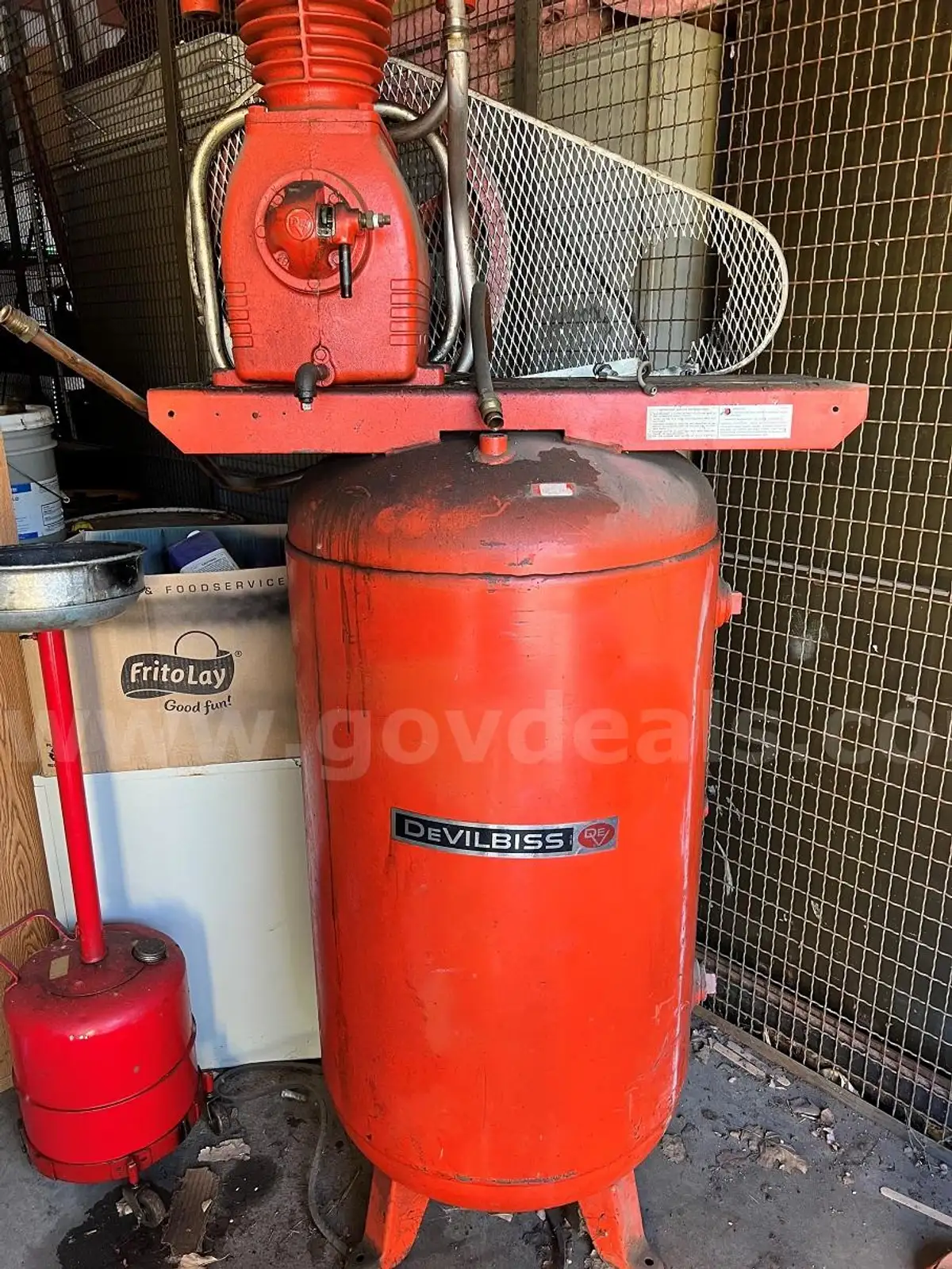 Devilbiss Air Compressor, Model 44643 | GovDeals