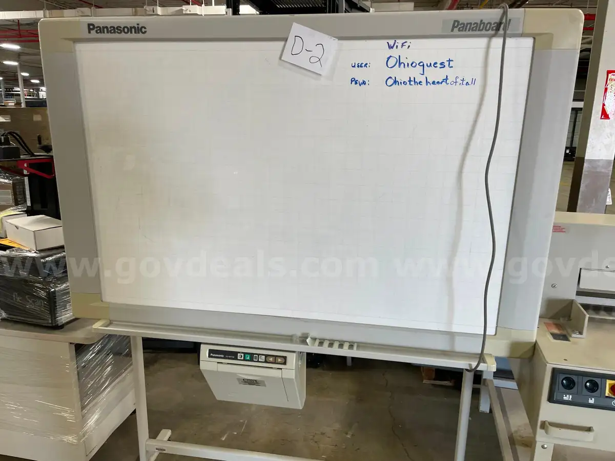 Panasonic PanaBoard Electronic White board, Model KX-BP735 | AllSurplus