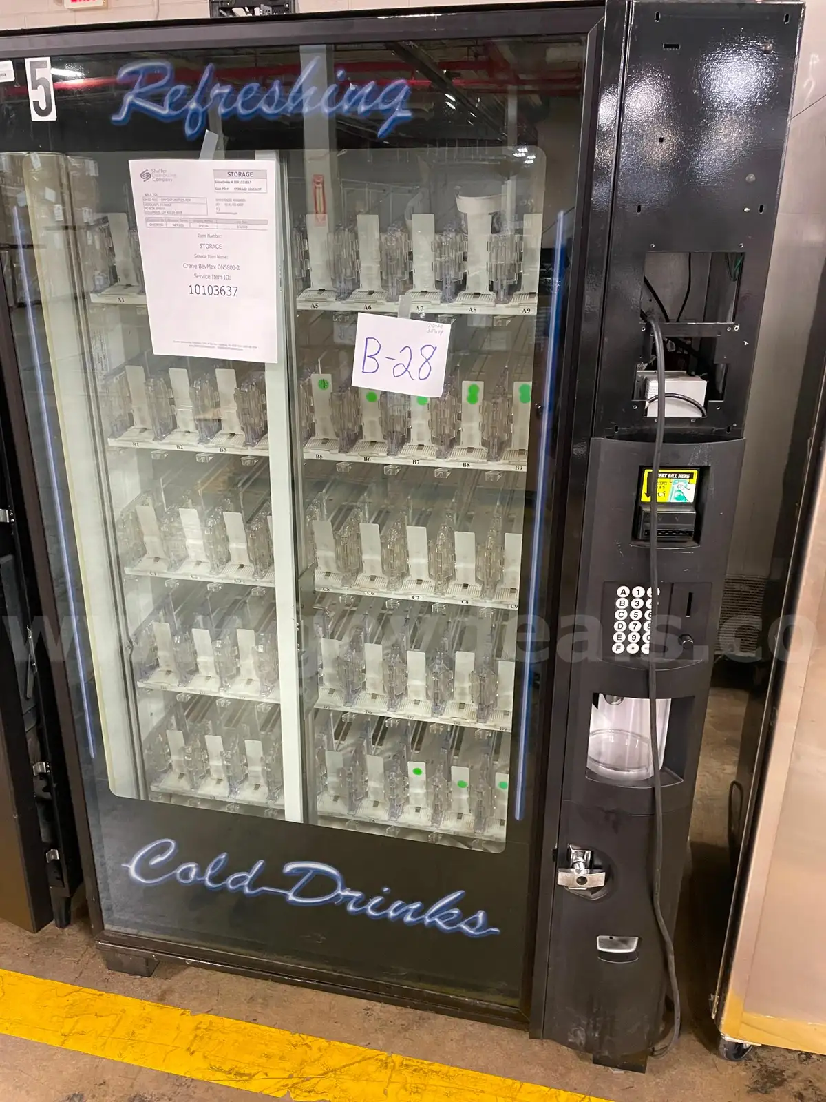 Dixie Narco Vending Machine, Model DN5800 | AllSurplus
