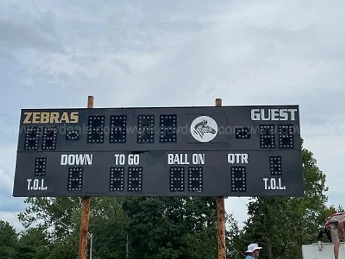 Daktronics Football Scoreboard | AllSurplus