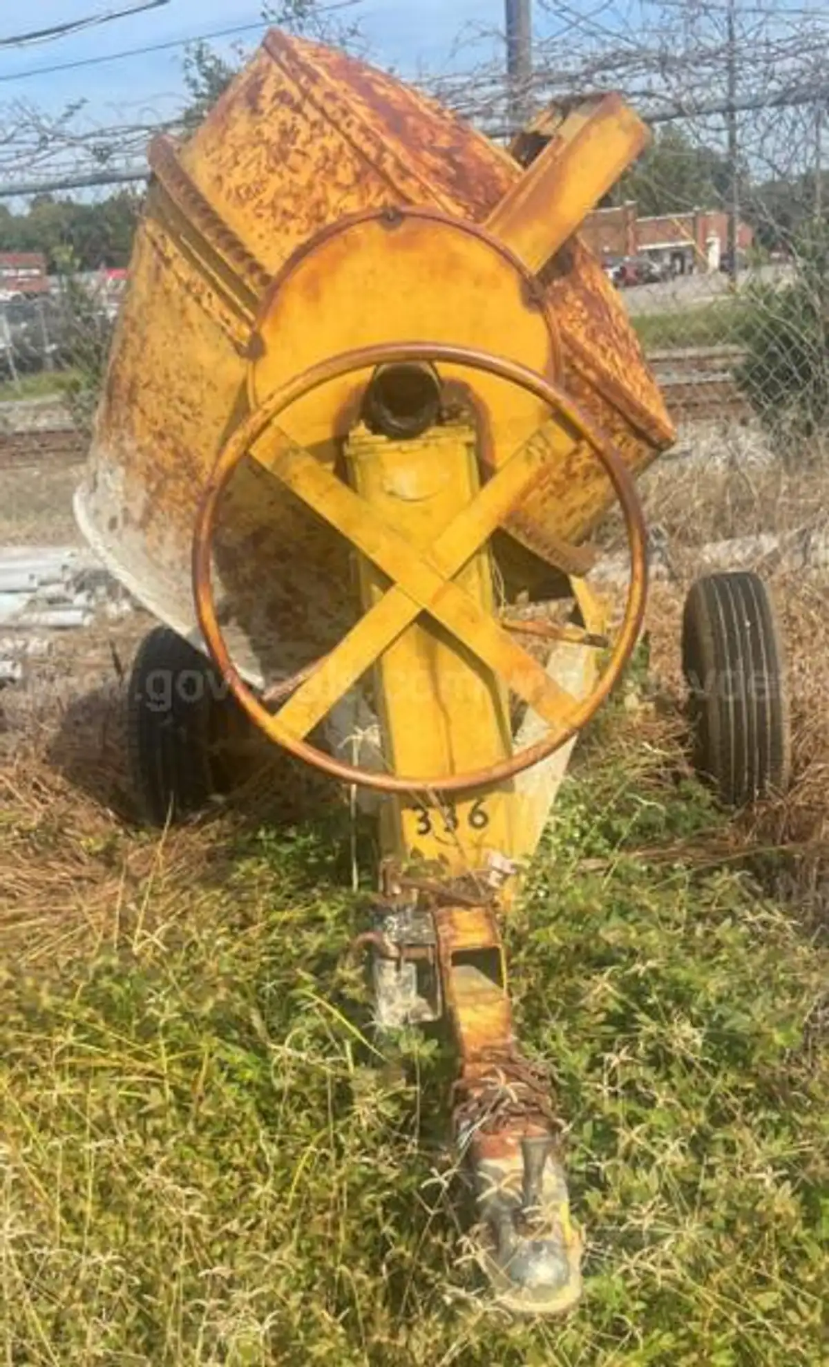 1990 Stone 95CM Concrete Mixer | AllSurplus