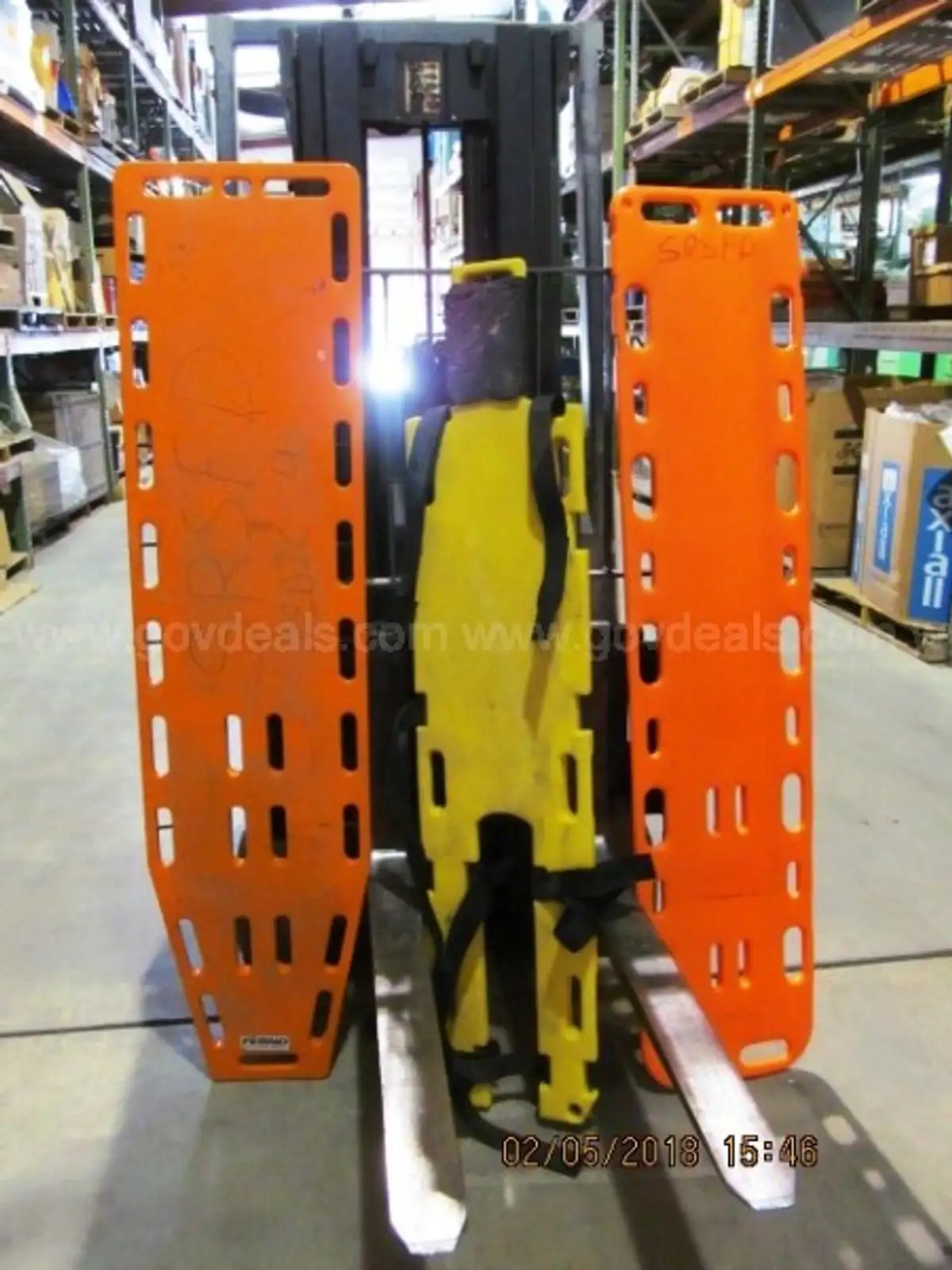 Lot of 3 EMS/Ambulance Backboards | GovDeals