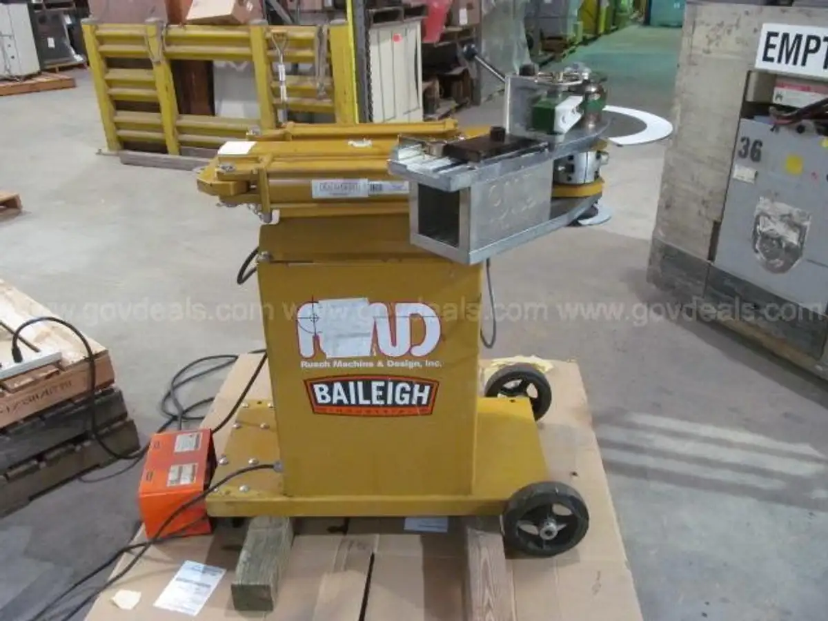Baileigh RMD M 175 Hydraulic Tube Bender | AllSurplus