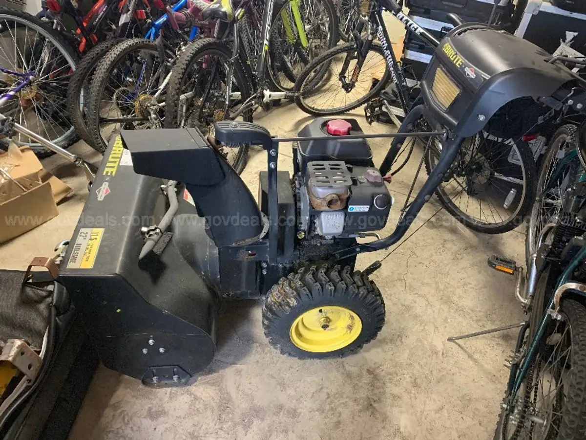 Brute 27" Dual Stage Snow Blower | AllSurplus