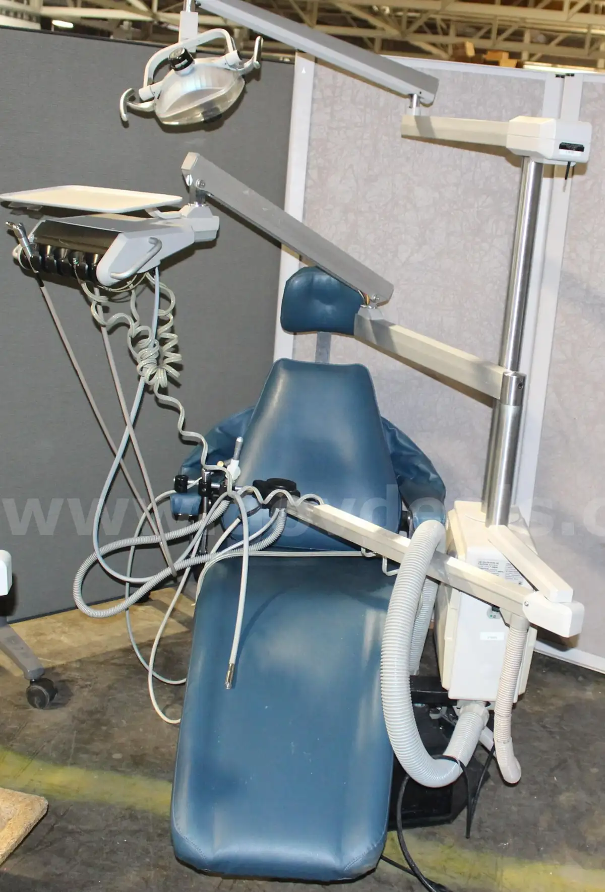 (1) Adec Dental Examination Chair unit and Adec Light | AllSurplus
