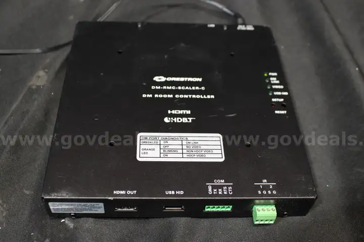 (1) Crestron DM-RMC-SCALER-C DM Room Controller | AllSurplus