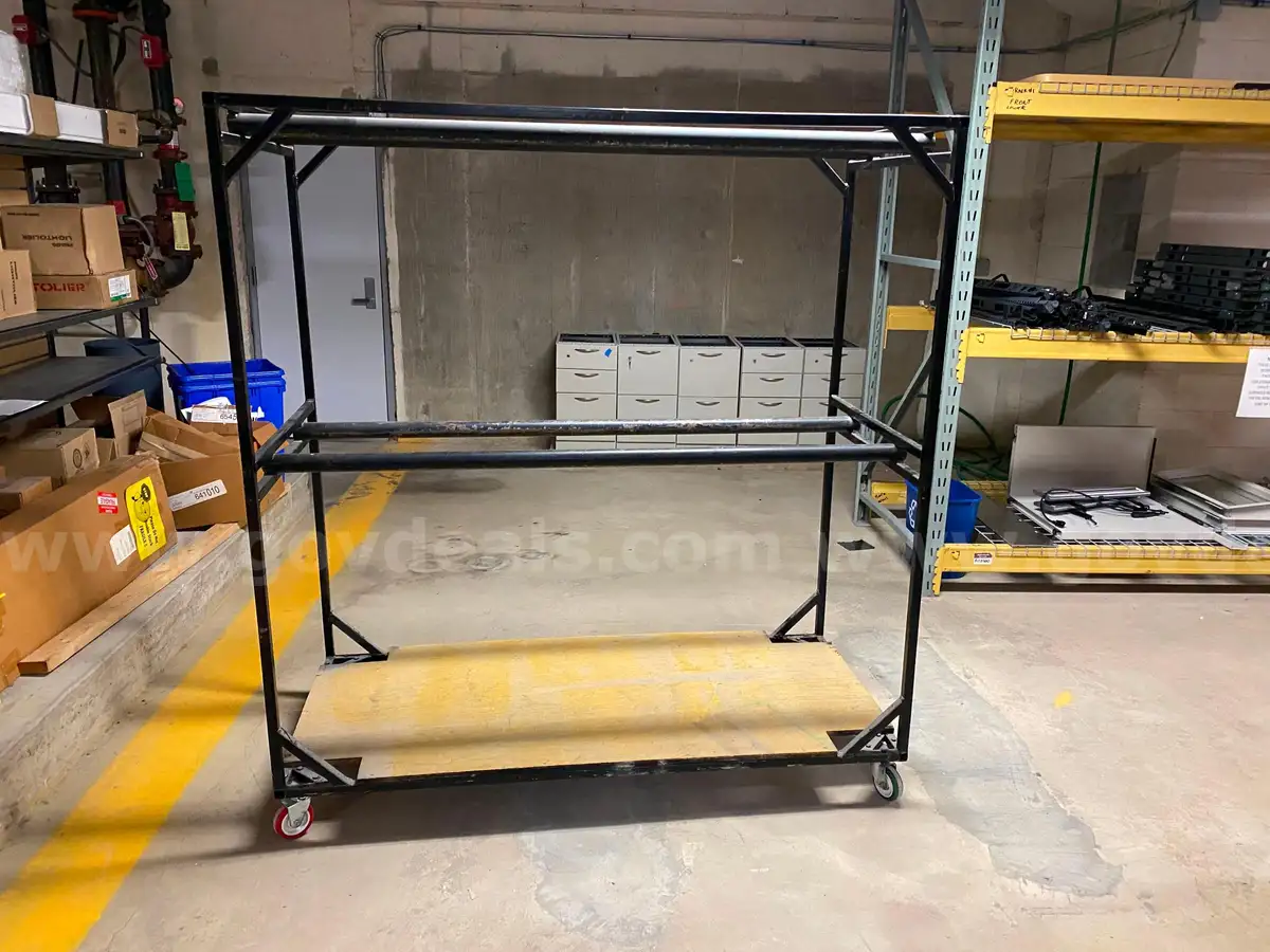 (1) Mobile Storage Rack | GovDeals