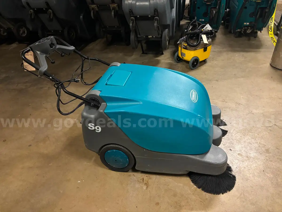 Tennant S9 Walk-Behind Sweeper | AllSurplus