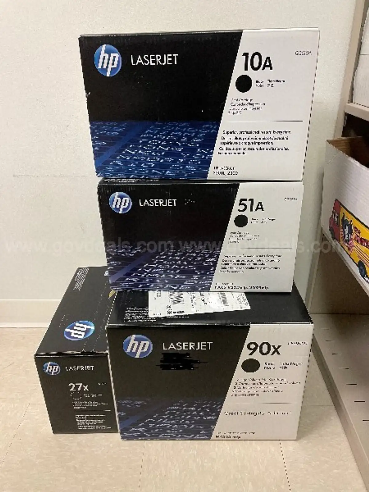 HP TONER CARTRIDGES - ASSORTED | AllSurplus