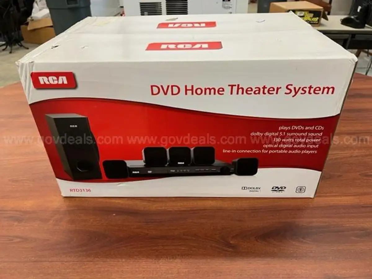 RCA DVD Home Theater System | AllSurplus