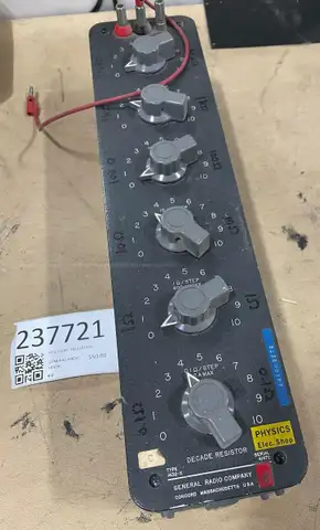 RESISTOR: ADJUSTABLE, DECADE TYPE | AllSurplus