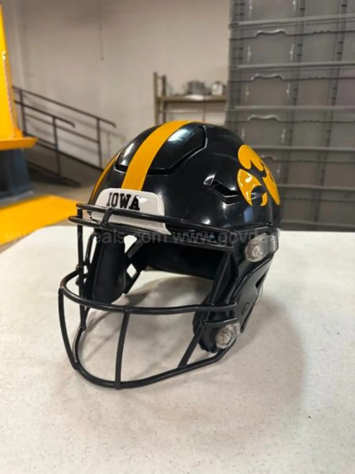 Iowa Hawkeyes Team Football Helmet | AllSurplus