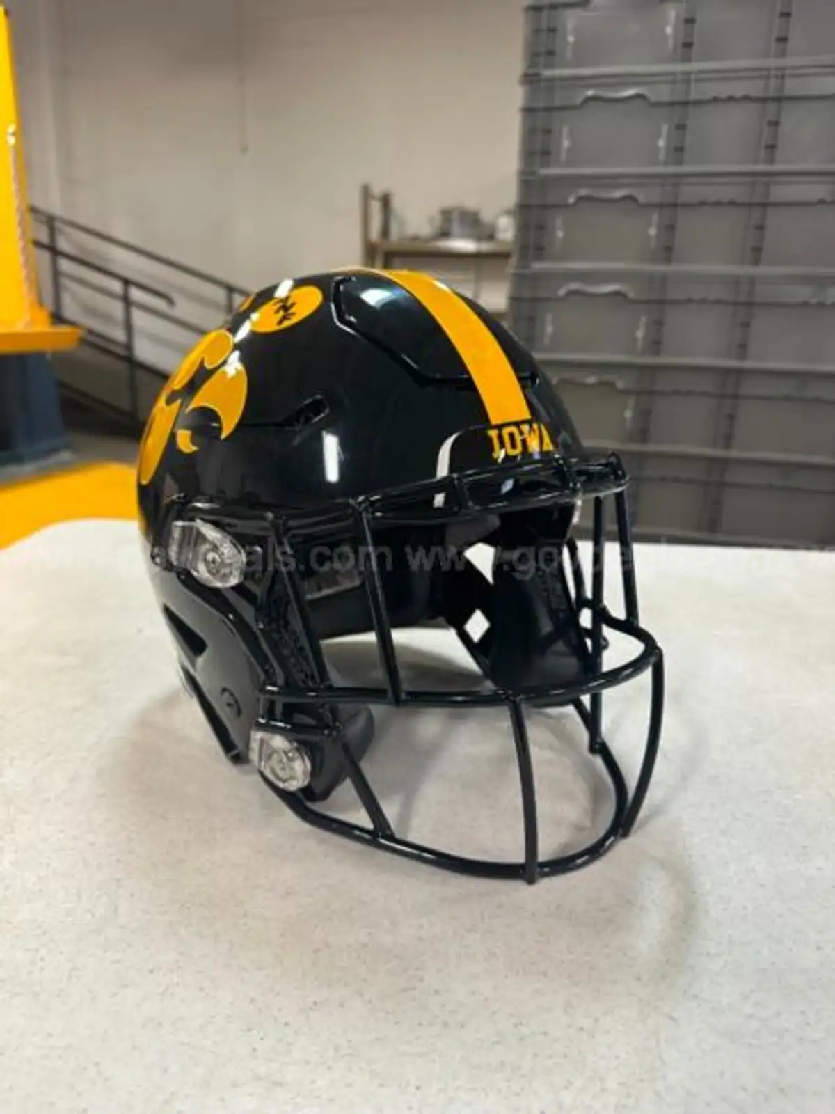 Iowa Hawkeyes Team Football Helmet | AllSurplus