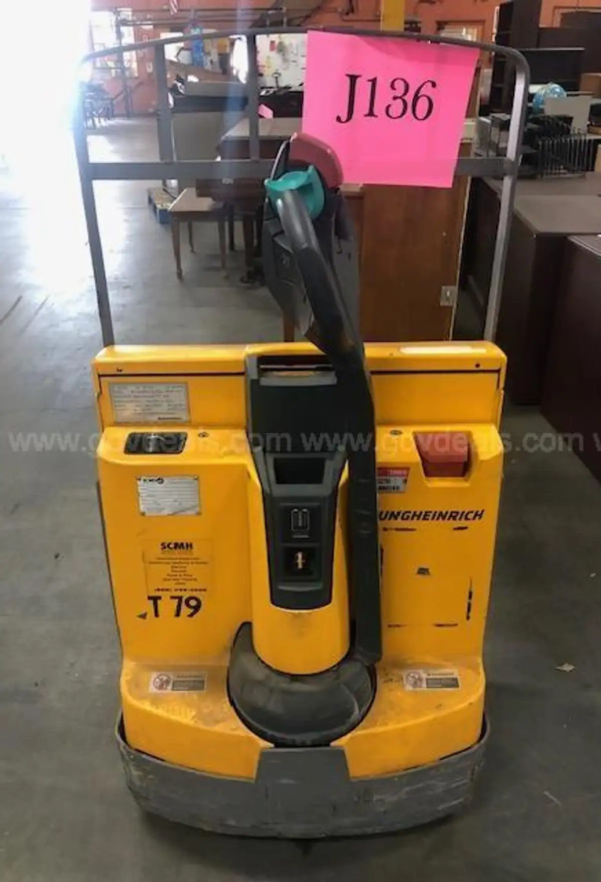 JUNGHEINRICH EJE 120 ELECTRIC PALLET JACK **** (I) | AllSurplus