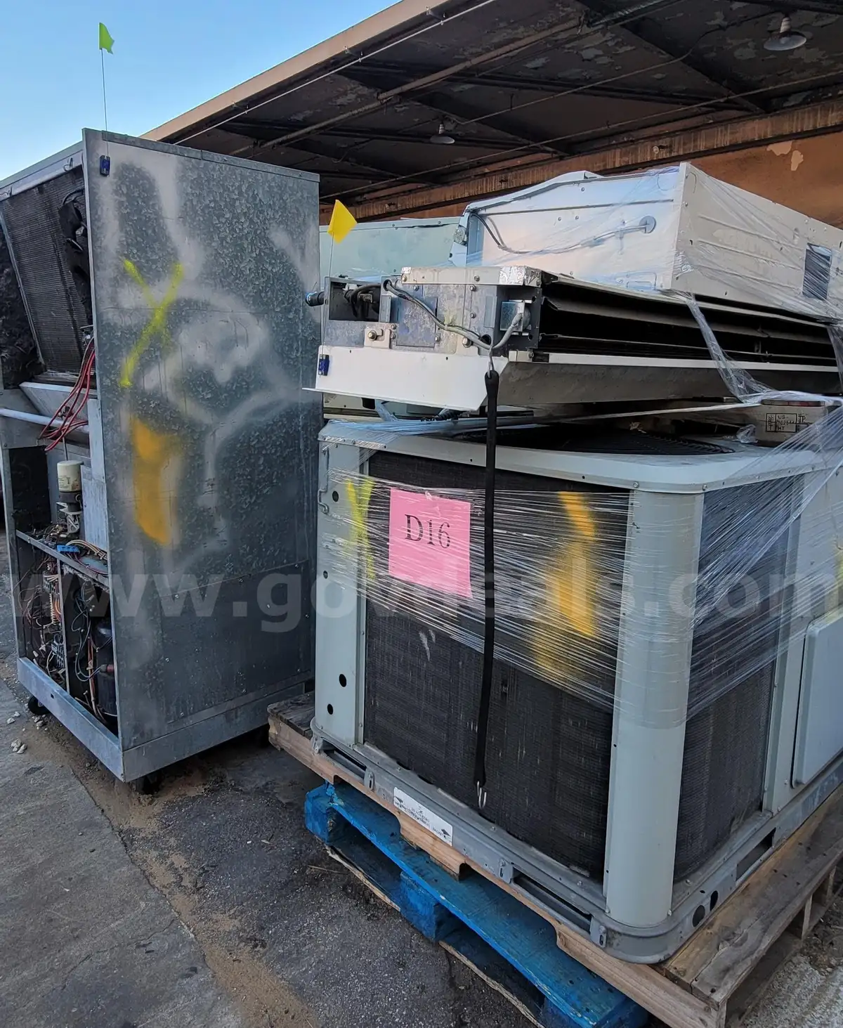 ASSORTED HVAC UNITS (11 PALLETS.) **** (Y) | AllSurplus