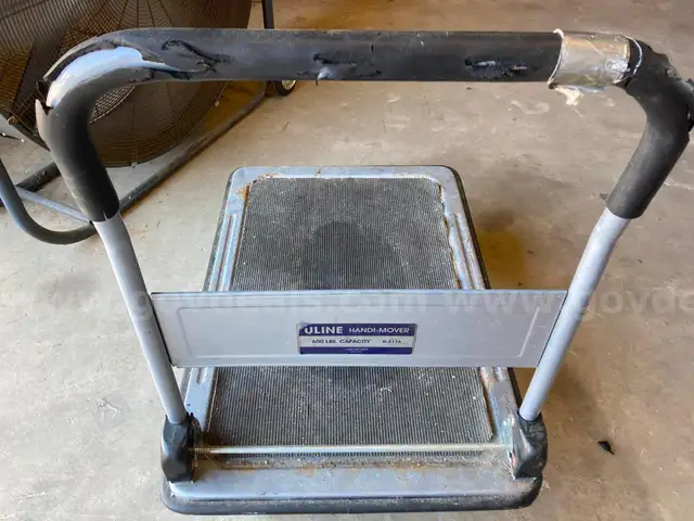 ULINE HANDI MOVER AND TABLES | GovDeals