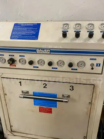 Bauer SCBA fill station | AllSurplus