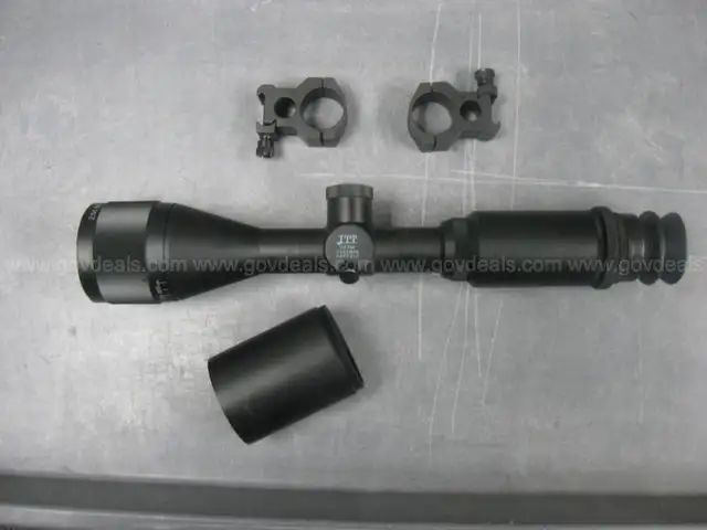 ITT Scope 2.5X - 10X56 with ITT Night Vision attachment | GovDeals