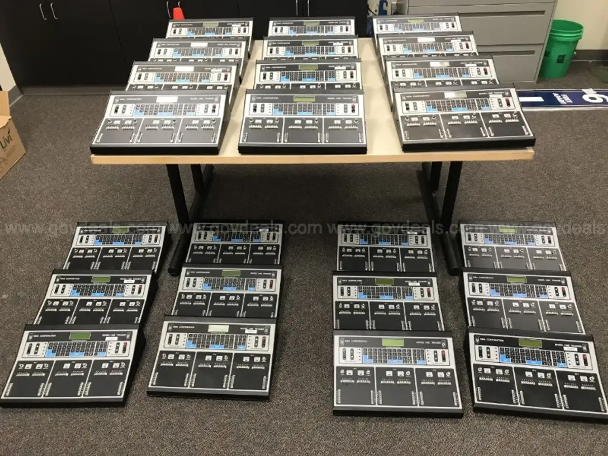 Lot of 24 NIDA Electronic Training Stations | AllSurplus