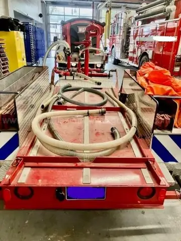 National Foam 2 tote firefighting trailer | AllSurplus