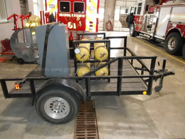 Trailer Mounted Breathing Air Cascade System | GovDeals