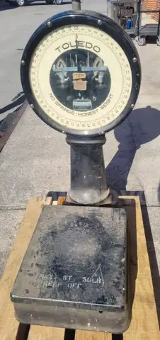 Vintage Toledo Scale | GovDeals
