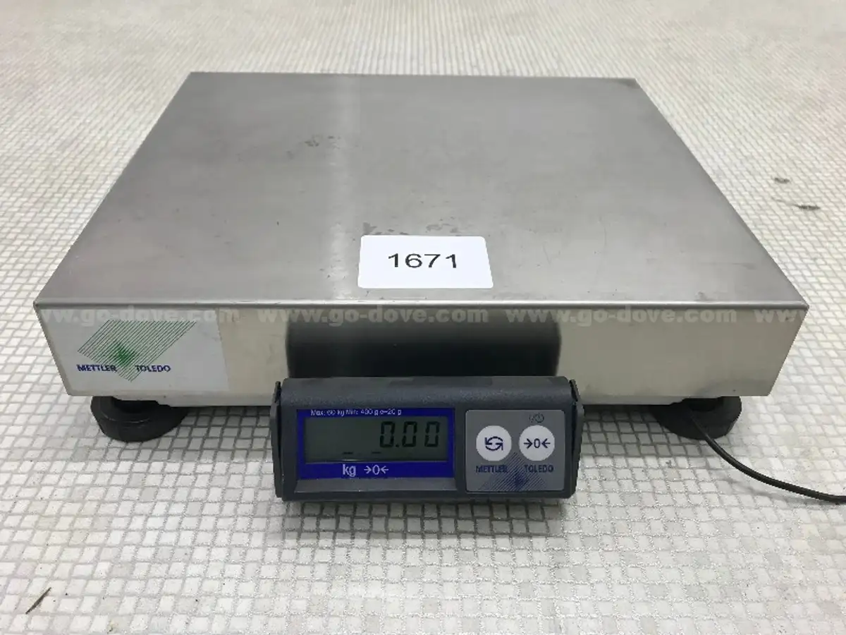 Mettler Toledo 60Kg Platform Scales | AllSurplus
