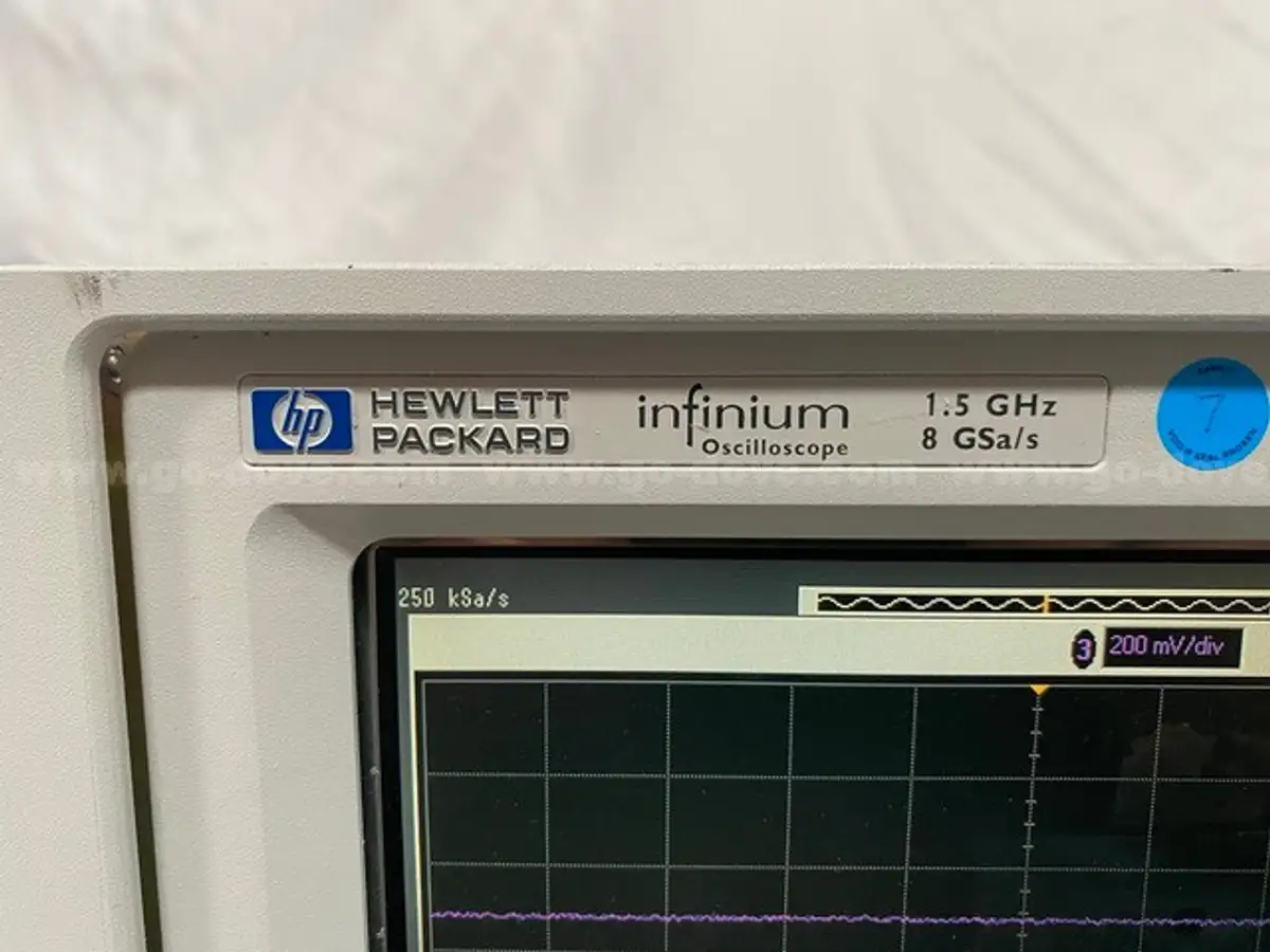HP 54845A Infinium Oscilloscope 1.5GHz 8GS/s | AllSurplus
