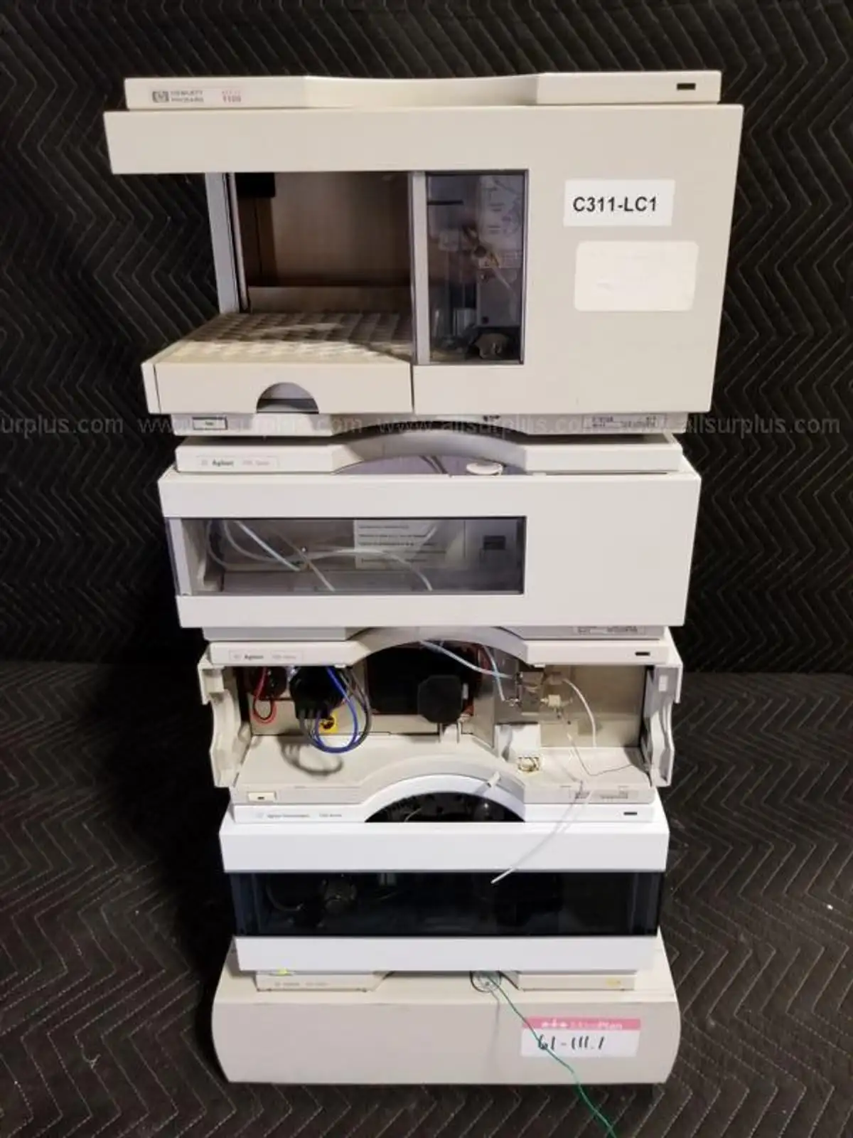 5 Piece Agilent, Hewlett Packard HPLC Stack | AllSurplus