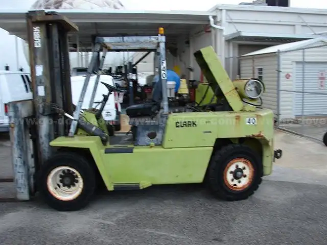 1997 Clark GPH75 Forklift | AllSurplus