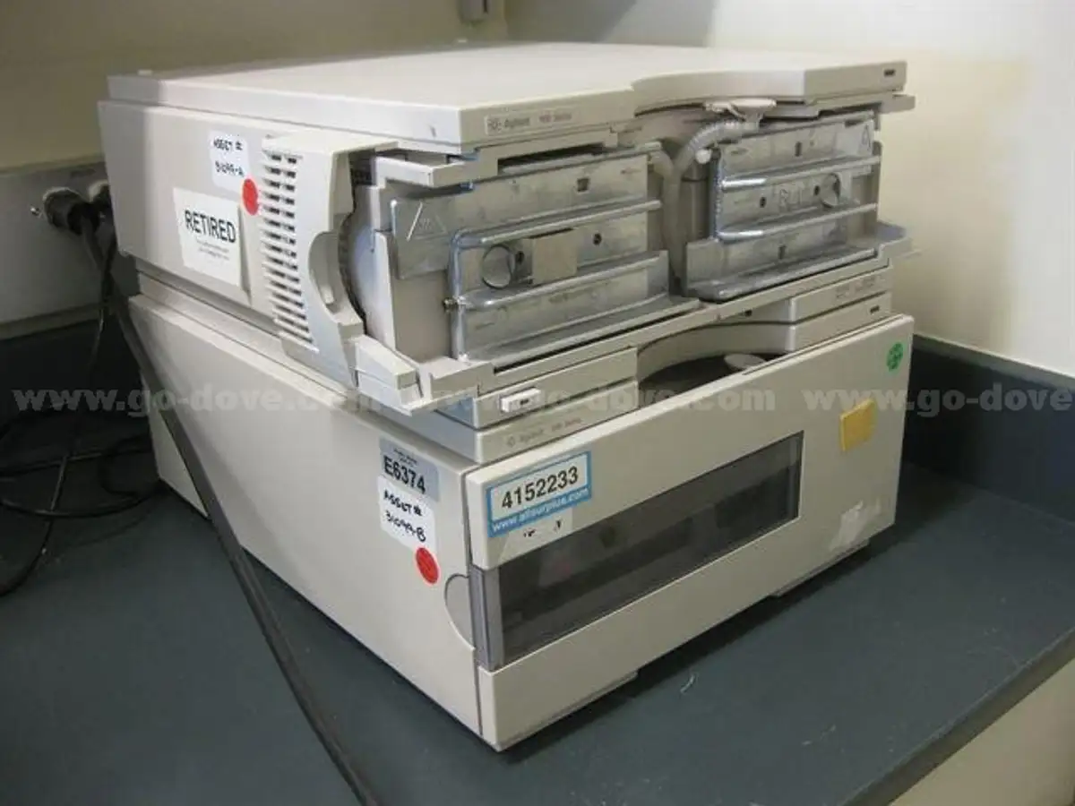 2pcs Agilent HPLC Components | AllSurplus