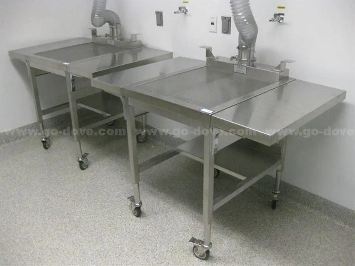 TBJ stainless steel downflow dissection tables | AllSurplus