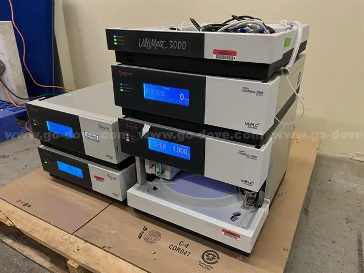 4 Pcs. Thermo Scientific Dionex UltiMate 3000 UHPLC System | AllSurplus