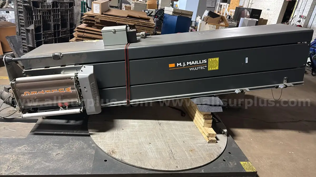 M.J. Maillis Wulftec WSIIP/A-200-S Industrial Stretch Wrapper, 120V ...