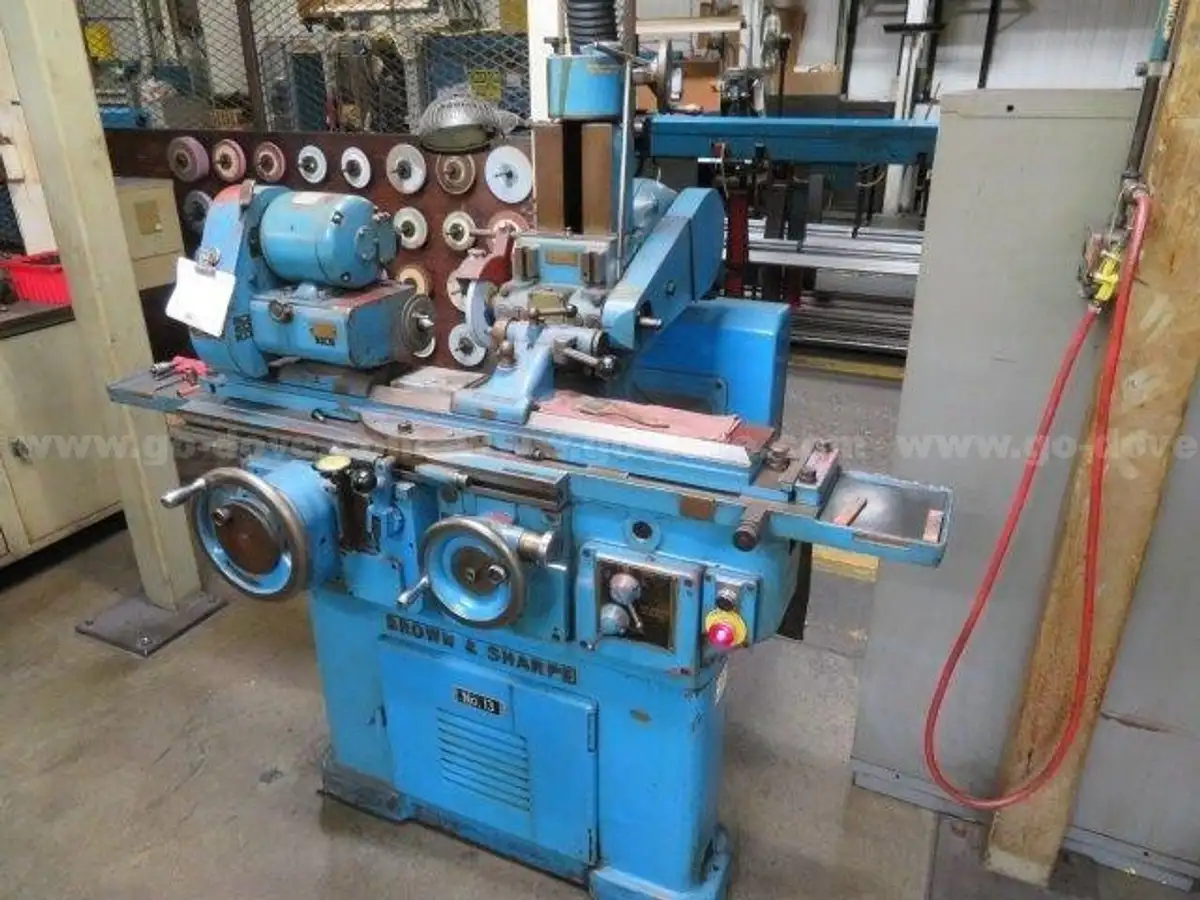 Brown and Sharpe 13 Universal Cylindrical Grinder | AllSurplus