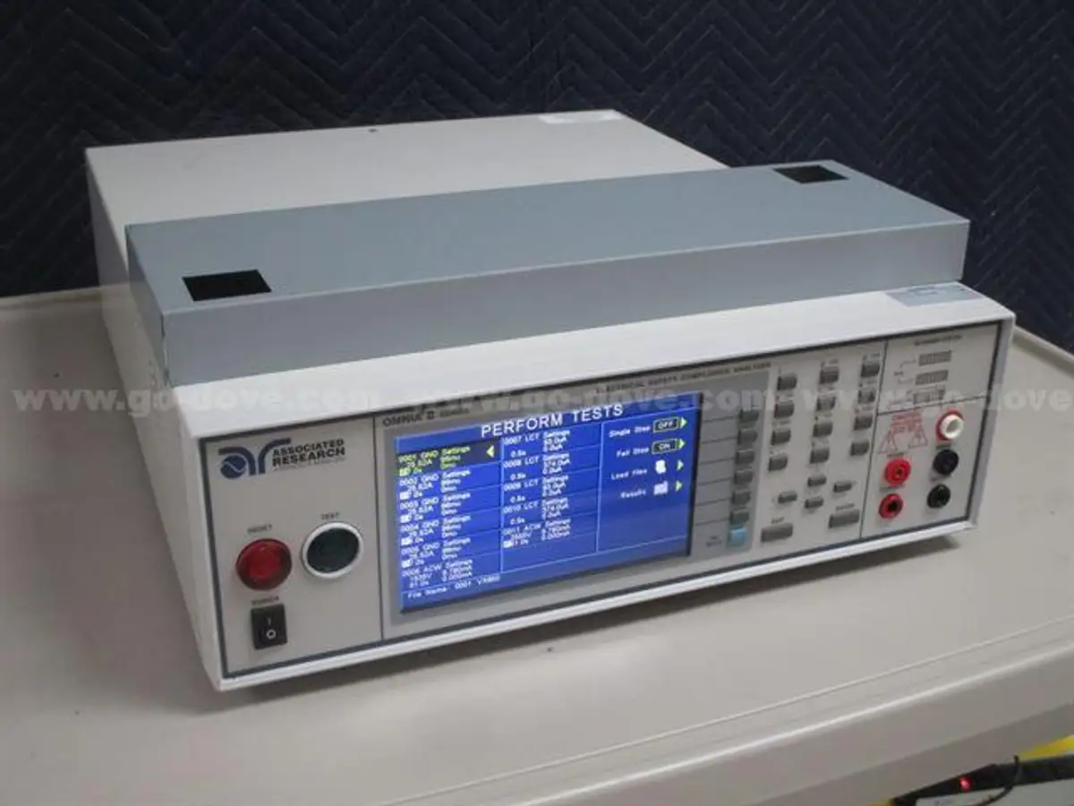 Associated Research Inc Omnia II 8206 Electrical Safety Compliance Ana ...