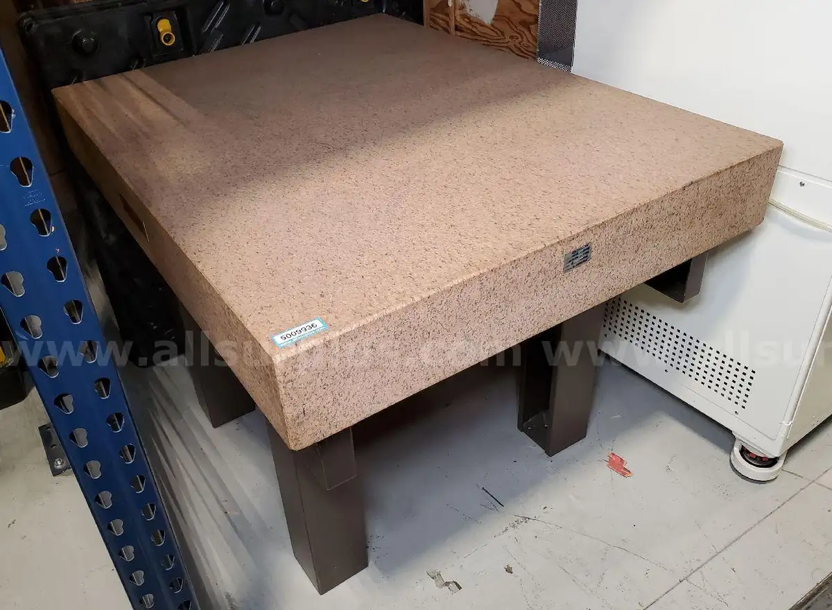 Starrett Crystal Pink Precision Granite Table | AllSurplus
