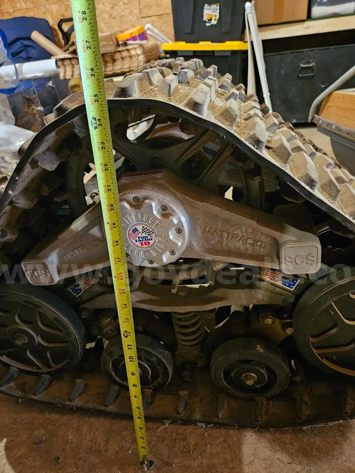 Mattracks Litefoot Ultra Ride Side by Side UTV Tracks | AllSurplus