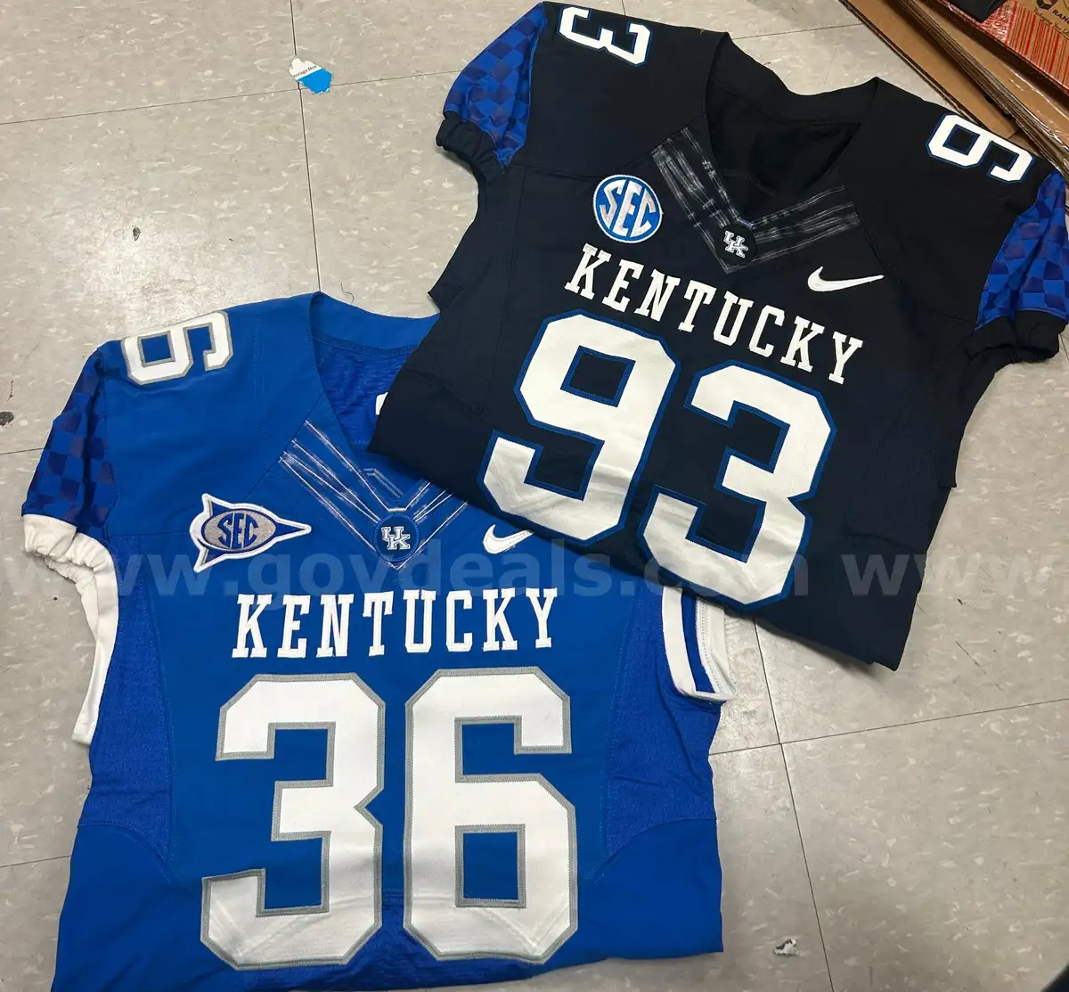 2 UK Football Jerseys | GovDeals