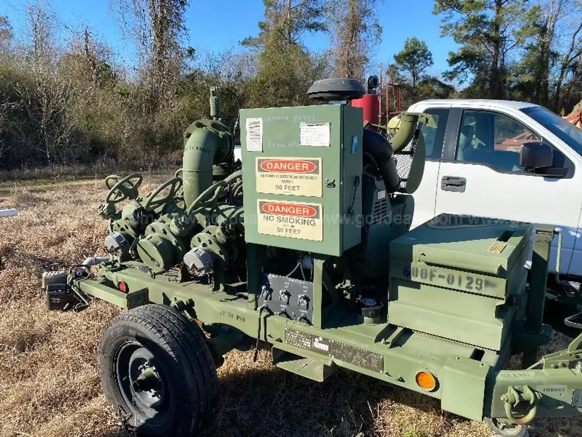 600 GPM FUEL MILITARY PUMP | AllSurplus