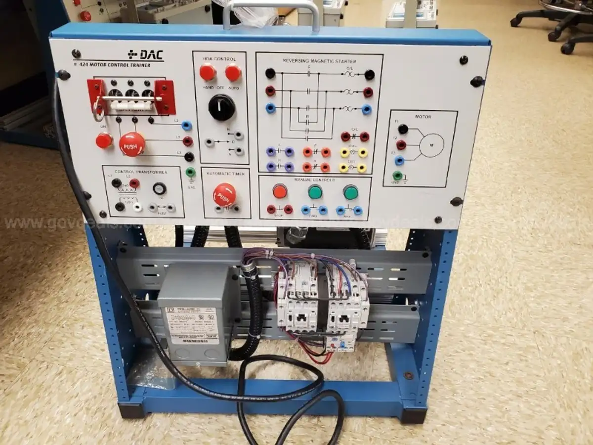 DAC Motor Control Trainer model 424 | GovDeals