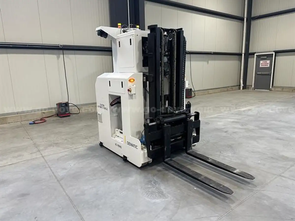 DEMATIC Light Duty Counterbalance Forklift AGV | AllSurplus