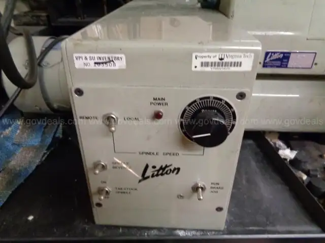 LITTON GLASS BLOWING LATHE (tabletop) | AllSurplus