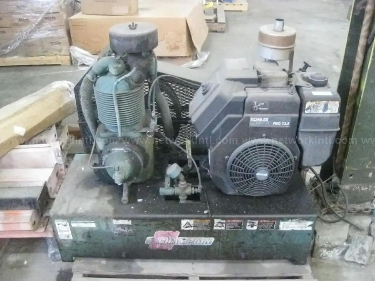 Air Compressor, Champion / Kohler, Command Pro 12.5 | AllSurplus